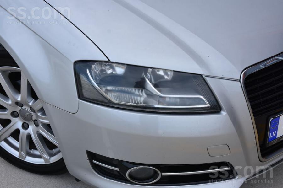 Grey Audi A3 2011 in Riga, with an engine capacity of 1.60 L and mileage of 306 thousand km for 5990 €, photo 27 on AUTOMOTO.COM.LV