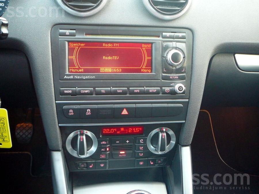 Серый Ауди А3 2011 в Цесис, объемом двигателя 2.00 л и пробегом 0 тыс. км за 6250 €, фото 17 на AUTOMOTO.COM.LV