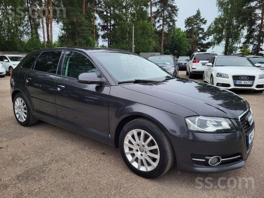 Grey Audi A3 2012 in Riga, with an engine capacity of 1.60 L and mileage of 0 thousand km for 4200 €, photo 3 on AUTOMOTO.COM.LV