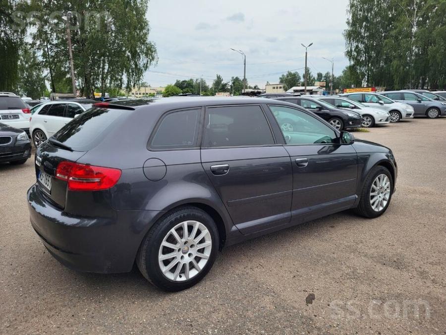 Grey Audi A3 2012 in Riga, with an engine capacity of 1.60 L and mileage of 0 thousand km for 4200 €, photo 5 on AUTOMOTO.COM.LV