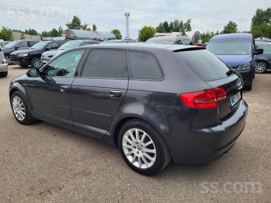 Grey Audi A3 2012 in Riga, with an engine capacity of 1.60 L and mileage of 0 thousand km for 4200 €, photo 7 on AUTOMOTO.COM.LV