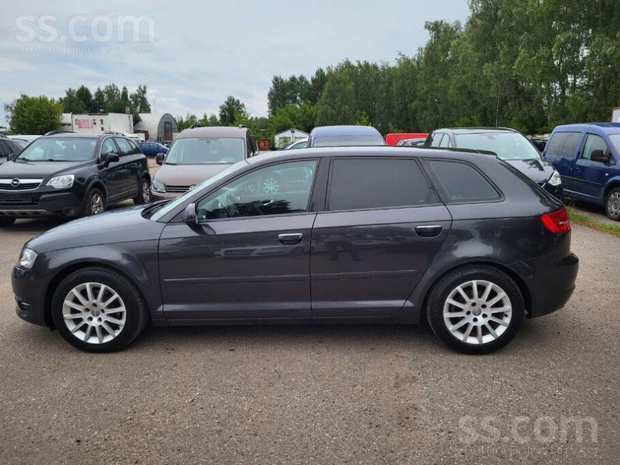 Grey Audi A3 2012 in Riga, with an engine capacity of 1.60 L and mileage of 0 thousand km for 4200 €, photo 8 on AUTOMOTO.COM.LV