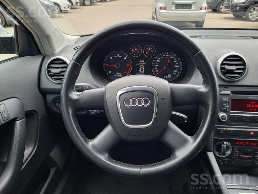 Grey Audi A3 2012 in Riga, with an engine capacity of 1.60 L and mileage of 0 thousand km for 4200 €, photo 17 on AUTOMOTO.COM.LV