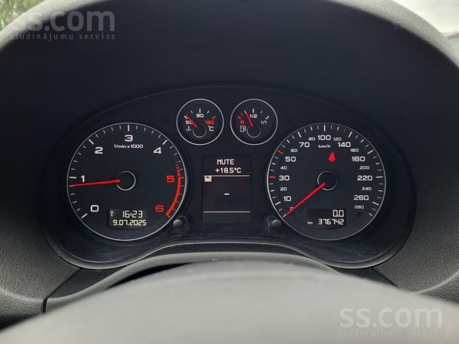 Grey Audi A3 2012 in Riga, with an engine capacity of 1.60 L and mileage of 0 thousand km for 4200 €, photo 20 on AUTOMOTO.COM.LV