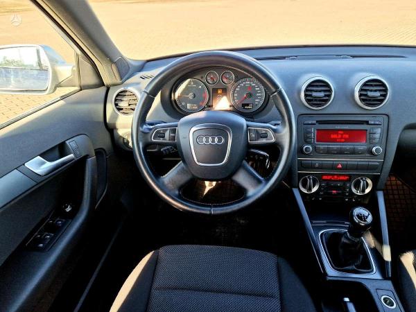 Pelēks Audi A3 2012 Marijampole, ar dzinēja tilpumu 1.60 L un nobraukumu 254 tūkst. km par 4899 €, foto 11 vietnē AUTOMOTO.COM.LV