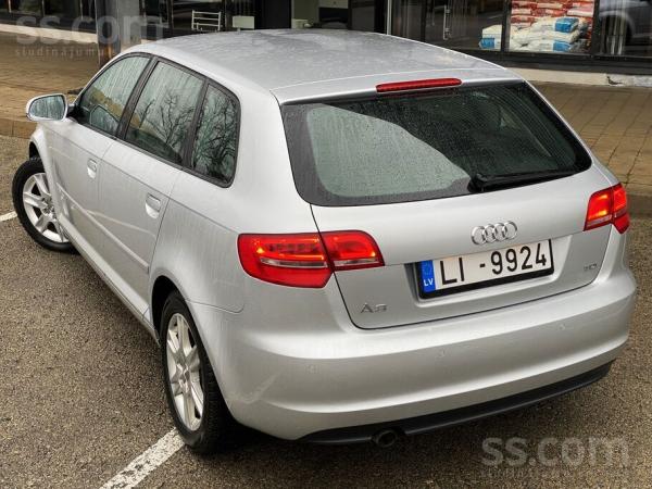 Grey Audi A3 2012 in Riga, with an engine capacity of 1.60 L and mileage of 255 thousand km for 5900 €, photo 4 on AUTOMOTO.COM.LV