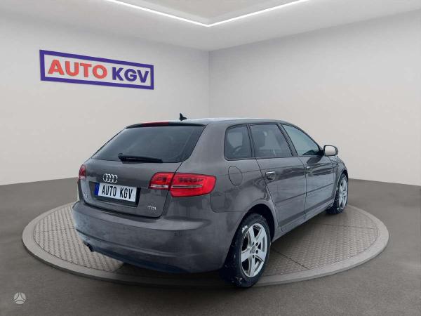 Grey Audi A3 2012 in Kaunas, with an engine capacity of 2.00 L and mileage of 201 thousand km for 6199 €, photo 5 on AUTOMOTO.COM.LV