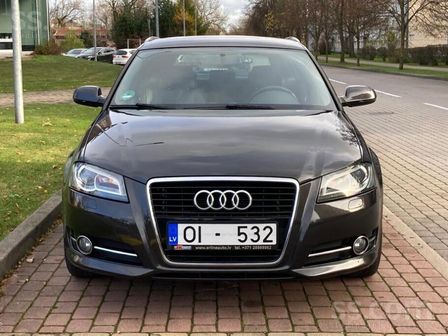 Pelēks Audi A3 2012 Ventspils, ar dzinēja tilpumu 1.60 L un nobraukumu 201 tūkst. km par 8900 €, foto 1 vietnē AUTOMOTO.COM.LV