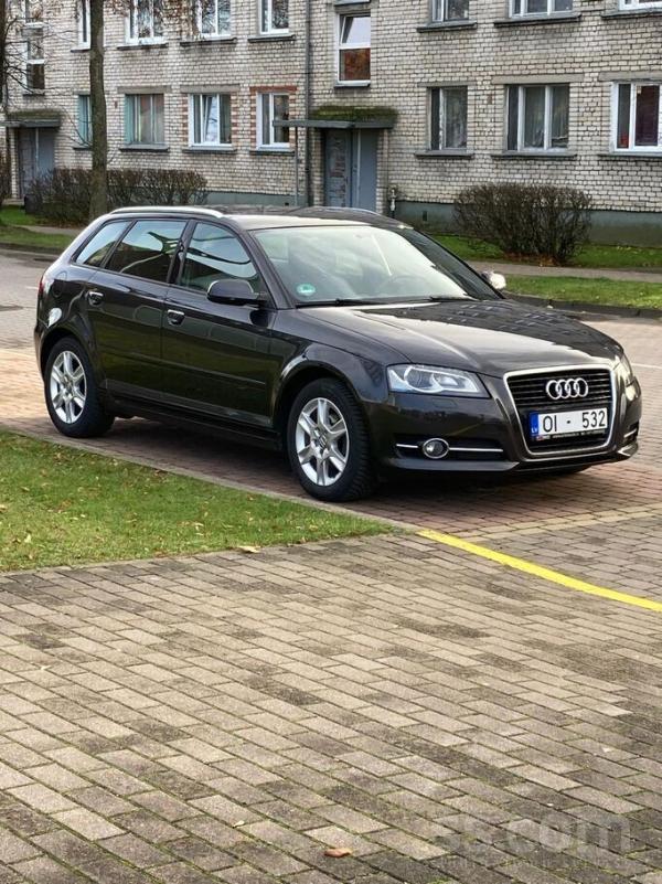 Grey Audi A3 2012 in Ventspils, with an engine capacity of 1.60 L and mileage of 201 thousand km for 8900 €, photo 2 on AUTOMOTO.COM.LV