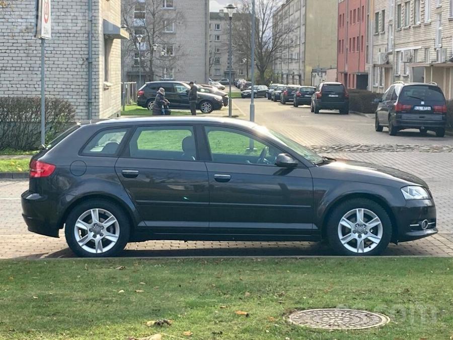 Pelēks Audi A3 2012 Ventspils, ar dzinēja tilpumu 1.60 L un nobraukumu 201 tūkst. km par 8900 €, foto 7 vietnē AUTOMOTO.COM.LV