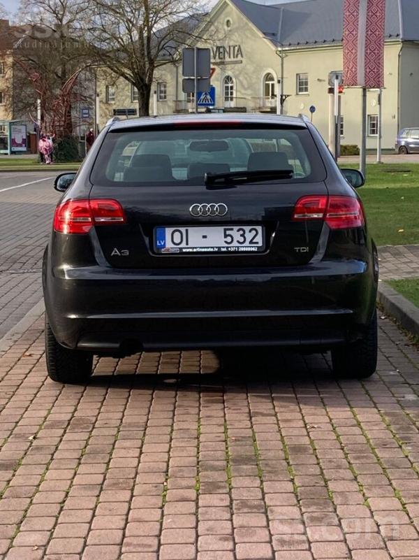 Grey Audi A3 2012 in Ventspils, with an engine capacity of 1.60 L and mileage of 201 thousand km for 8900 €, photo 8 on AUTOMOTO.COM.LV