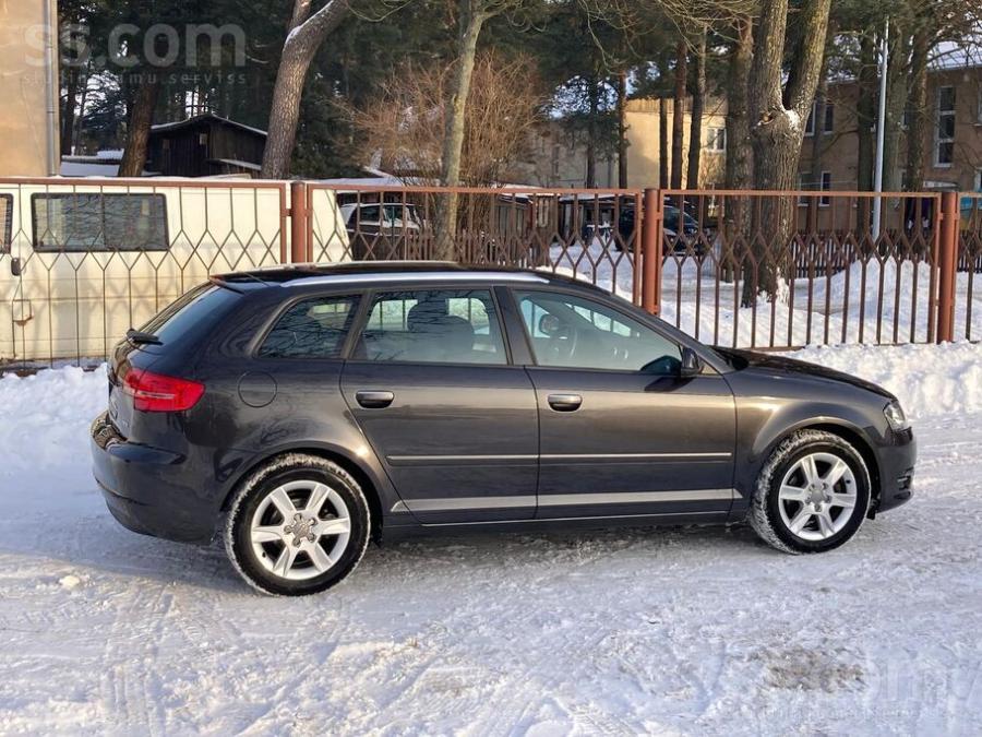 Pelēks Audi A3 2012 Ventspils, ar dzinēja tilpumu 1.60 L un nobraukumu 201 tūkst. km par 8900 €, foto 18 vietnē AUTOMOTO.COM.LV