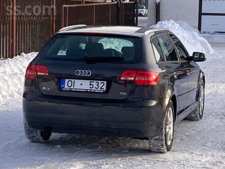 Pelēks Audi A3 2012 Ventspils, ar dzinēja tilpumu 1.60 L un nobraukumu 201 tūkst. km par 8900 €, foto 19 vietnē AUTOMOTO.COM.LV