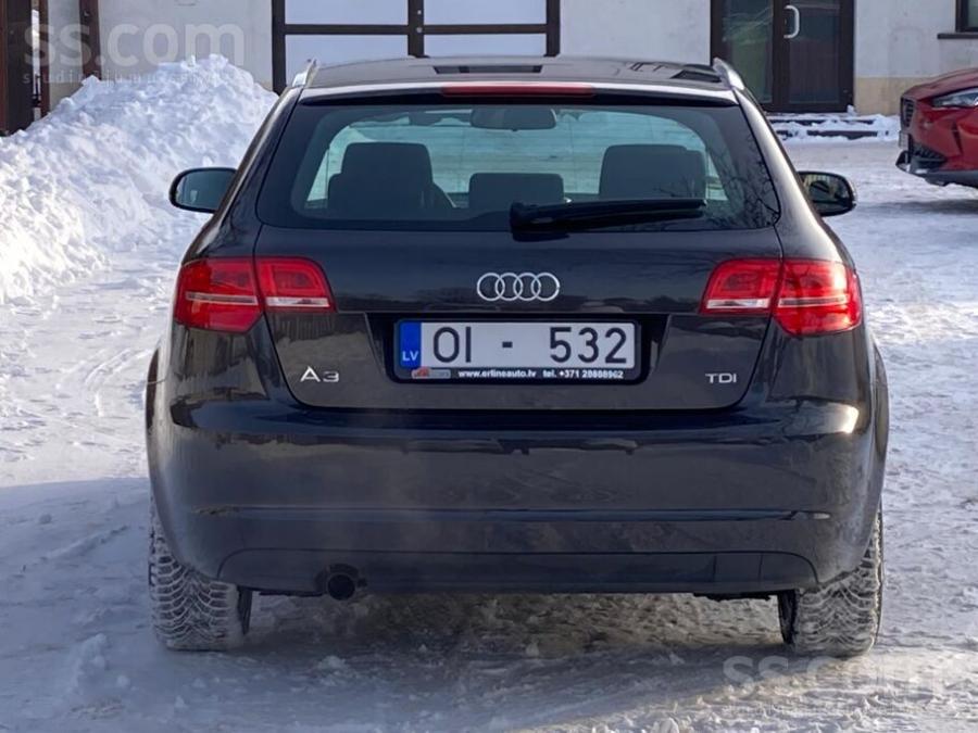 Pelēks Audi A3 2012 Ventspils, ar dzinēja tilpumu 1.60 L un nobraukumu 201 tūkst. km par 8900 €, foto 20 vietnē AUTOMOTO.COM.LV