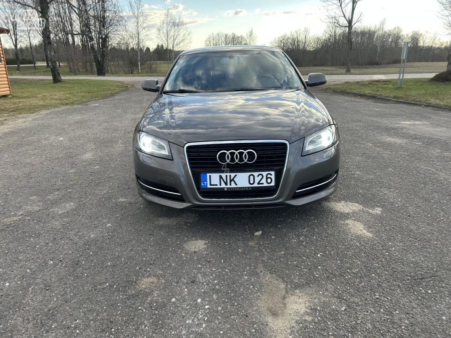 Grey Audi A3 2012 in Silute, with an engine capacity of 1.60 L and mileage of 271 thousand km for 4999 €, photo 1 on AUTOMOTO.COM.LV