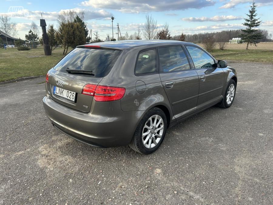 Grey Audi A3 2012 in Silute, with an engine capacity of 1.60 L and mileage of 271 thousand km for 4999 €, photo 4 on AUTOMOTO.COM.LV
