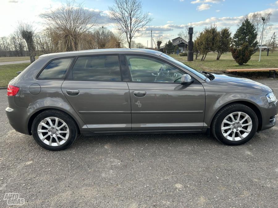 Grey Audi A3 2012 in Silute, with an engine capacity of 1.60 L and mileage of 271 thousand km for 4999 €, photo 5 on AUTOMOTO.COM.LV