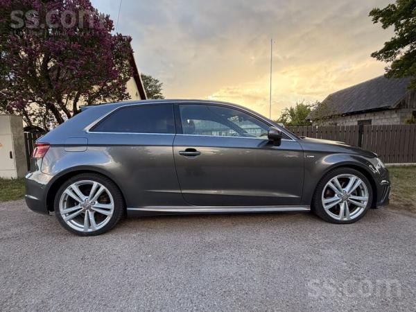 Grey Audi A3 2012 in Talsi, with an engine capacity of 2.00 L and mileage of 210 thousand km for 9250 €, photo 1 on AUTOMOTO.COM.LV
