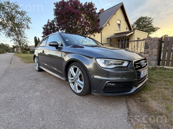 Grey Audi A3 2012 in Talsi, with an engine capacity of 2.00 L and mileage of 210 thousand km for 9250 €, photo 2 on AUTOMOTO.COM.LV