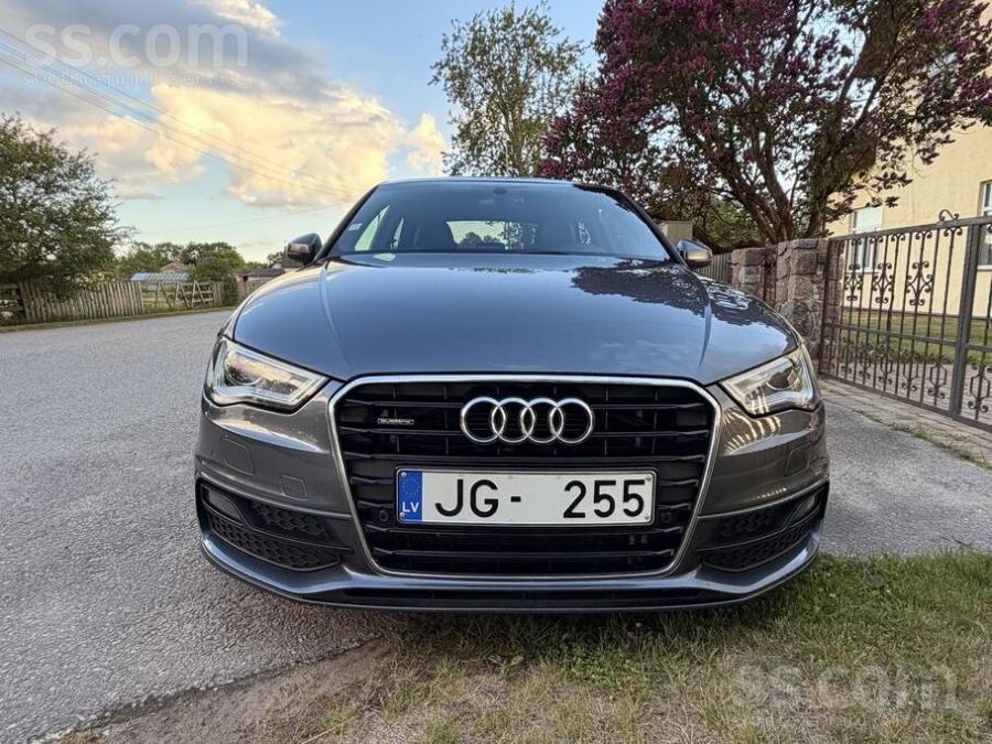 Grey Audi A3 2012 in Talsi, with an engine capacity of 2.00 L and mileage of 210 thousand km for 9250 €, photo 4 on AUTOMOTO.COM.LV