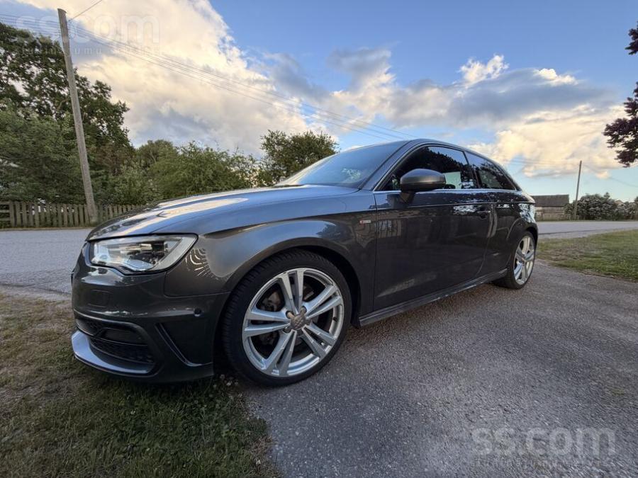Grey Audi A3 2012 in Talsi, with an engine capacity of 2.00 L and mileage of 210 thousand km for 9250 €, photo 5 on AUTOMOTO.COM.LV