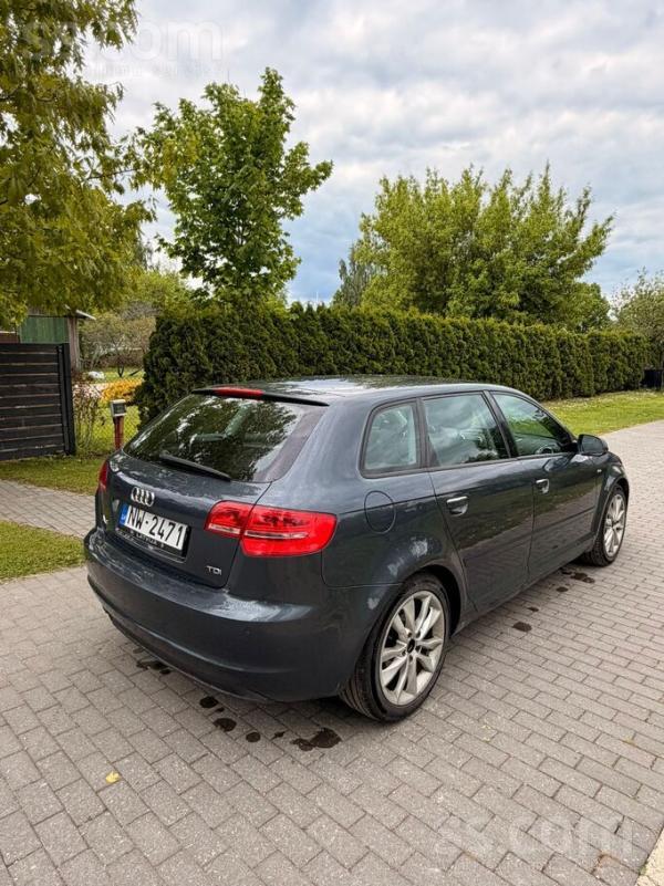 Grey Audi A3 2012 in Cesis, with an engine capacity of 1.60 L and mileage of 273 thousand km for 5500 €, photo 5 on AUTOMOTO.COM.LV