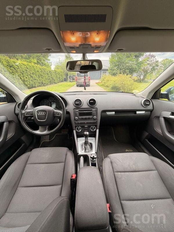 Grey Audi A3 2012 in Cesis, with an engine capacity of 1.60 L and mileage of 273 thousand km for 5500 €, photo 6 on AUTOMOTO.COM.LV