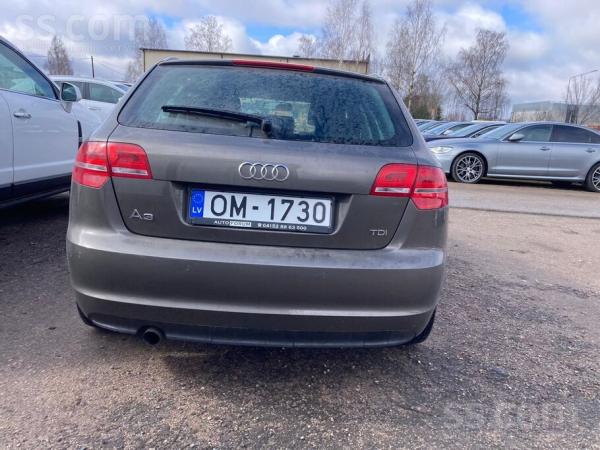 Pelēks Audi A3 2012 Rīga, ar dzinēja tilpumu 2.00 L un nobraukumu 196 tūkst. km par 6650 €, foto 6 vietnē AUTOMOTO.COM.LV