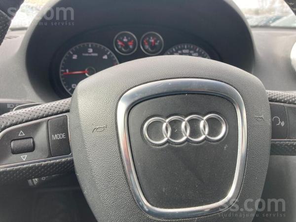 Pelēks Audi A3 2012 Rīga, ar dzinēja tilpumu 2.00 L un nobraukumu 196 tūkst. km par 6650 €, foto 9 vietnē AUTOMOTO.COM.LV