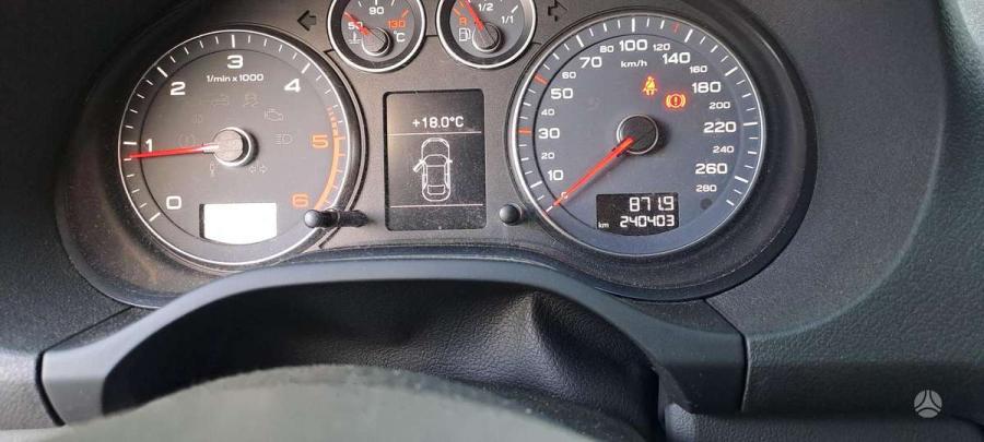 Pelēks Audi A3 2012 Klaipėda, ar dzinēja tilpumu 1.60 L un nobraukumu 240 tūkst. km par 4700 €, foto 15 vietnē AUTOMOTO.COM.LV