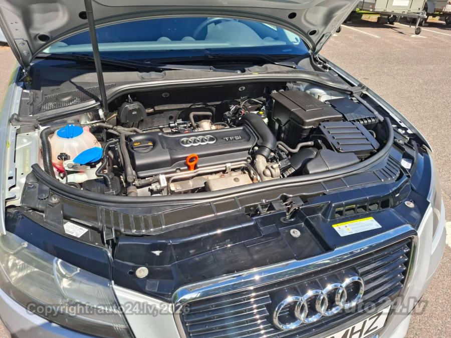 Grey Audi A3 2012 in Tallinn, with an engine capacity of 1.40 L and mileage of 150 thousand km for 8900 €, photo 6 on AUTOMOTO.COM.LV