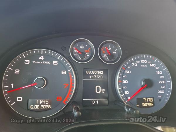 Серый Ауди А3 2012 в Таллин, объемом двигателя 1.40 л и пробегом 150 тыс. км за 8900 €, фото 9 на AUTOMOTO.COM.LV