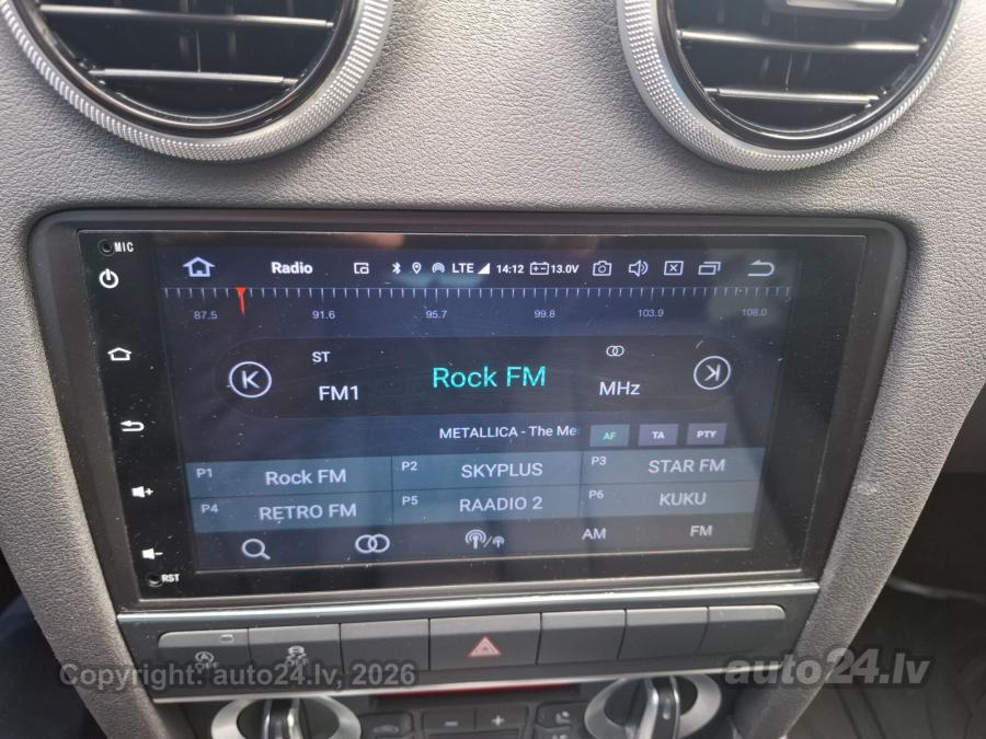 Grey Audi A3 2012 in Tallinn, with an engine capacity of 1.40 L and mileage of 150 thousand km for 8900 €, photo 13 on AUTOMOTO.COM.LV