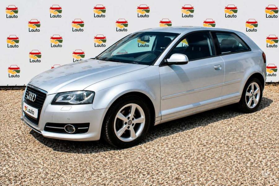 Pelēks Audi A3 2012 Viļņa, ar dzinēja tilpumu 1.60 L un nobraukumu 352 tūkst. km par 3400 €, foto 1 vietnē AUTOMOTO.COM.LV