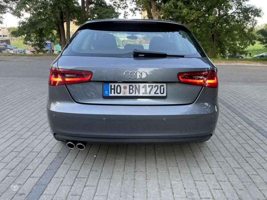 Grey Audi A3 2012 in Kaunas, with an engine capacity of 1.80 L and mileage of 170 thousand km for 7490 €, photo 6 on AUTOMOTO.COM.LV