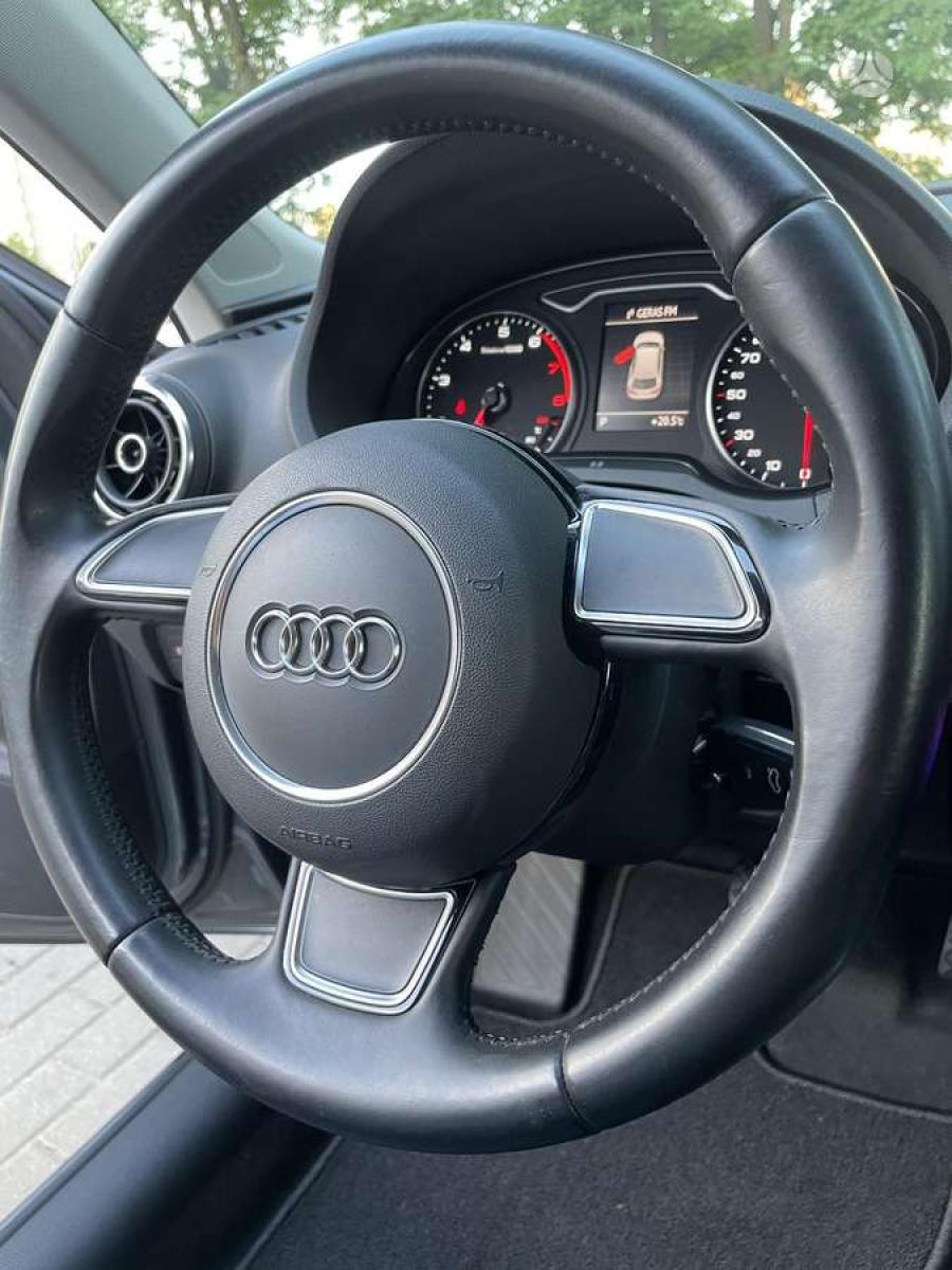Grey Audi A3 2012 in Kaunas, with an engine capacity of 1.80 L and mileage of 170 thousand km for 7490 €, photo 17 on AUTOMOTO.COM.LV