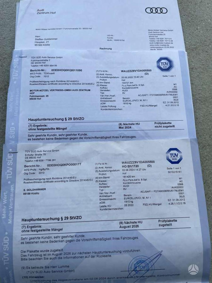 Grey Audi A3 2012 in Kaunas, with an engine capacity of 1.80 L and mileage of 170 thousand km for 7490 €, photo 37 on AUTOMOTO.COM.LV