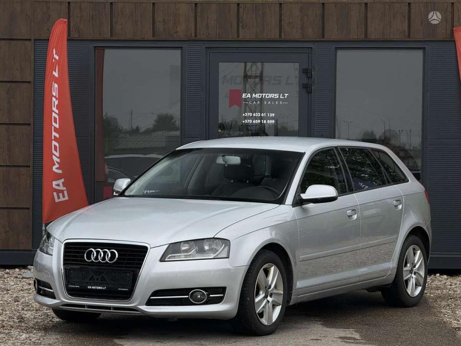 Grey Audi A3 2012 in Vilnius, with an engine capacity of 1.60 L and mileage of 294 thousand km for 5400 €, photo 1 on AUTOMOTO.COM.LV