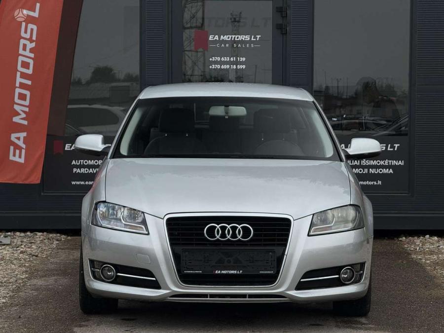 Grey Audi A3 2012 in Vilnius, with an engine capacity of 1.60 L and mileage of 294 thousand km for 5400 €, photo 3 on AUTOMOTO.COM.LV