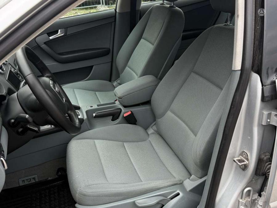 Grey Audi A3 2012 in Vilnius, with an engine capacity of 1.60 L and mileage of 294 thousand km for 5400 €, photo 12 on AUTOMOTO.COM.LV