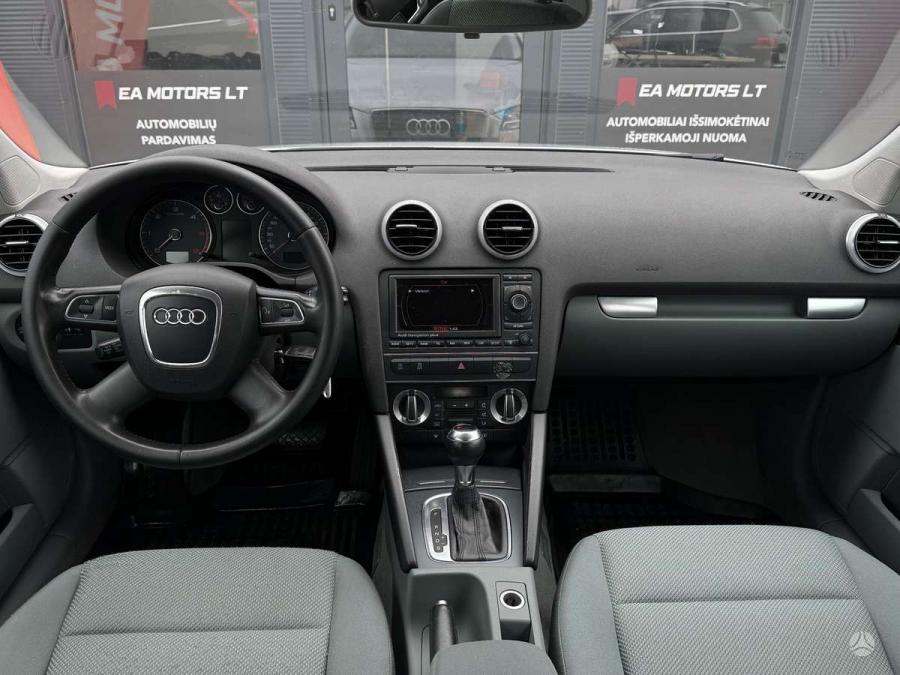 Grey Audi A3 2012 in Vilnius, with an engine capacity of 1.60 L and mileage of 294 thousand km for 5400 €, photo 14 on AUTOMOTO.COM.LV
