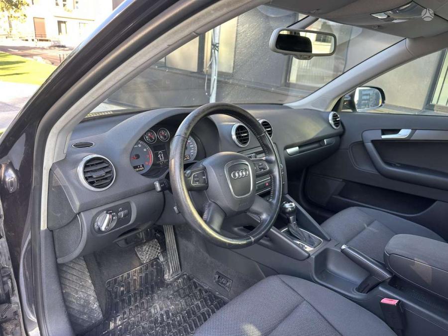 Pelēks Audi A3 2012 Kauņa, ar dzinēja tilpumu 1.20 L un nobraukumu 232 tūkst. km par 5880 €, foto 9 vietnē AUTOMOTO.COM.LV