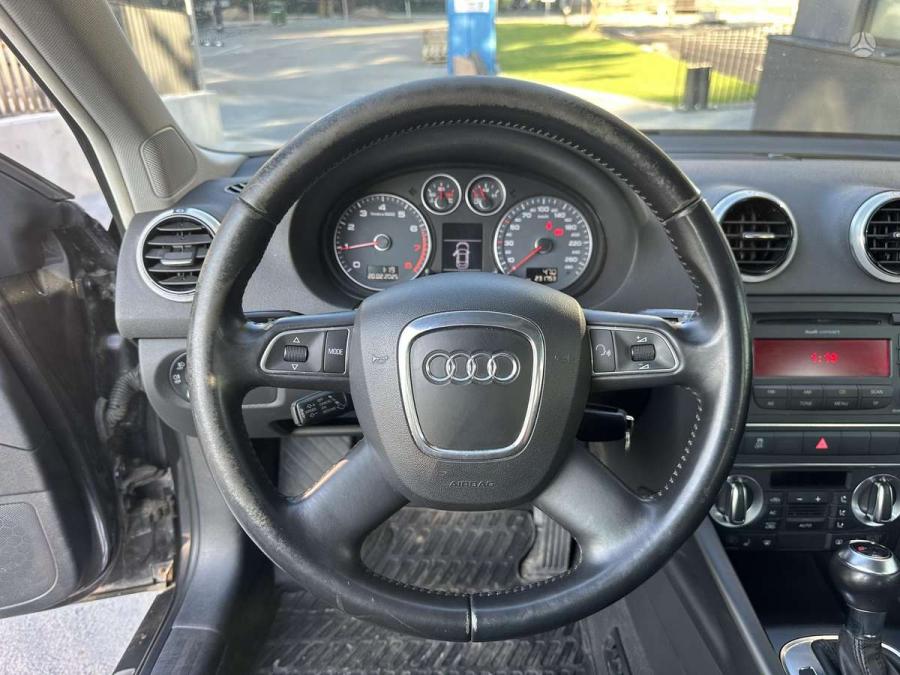 Pelēks Audi A3 2012 Kauņa, ar dzinēja tilpumu 1.20 L un nobraukumu 232 tūkst. km par 5880 €, foto 20 vietnē AUTOMOTO.COM.LV