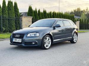Grey Audi A3 2012 in Vilnius, with an engine capacity of 1.60 L and mileage of 286 thousand km for 6600 €, photo  on AUTOMOTO.COM.LV