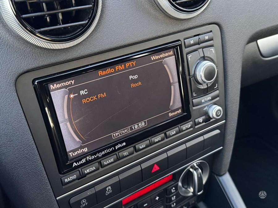 Grey Audi A3 2012 in Vilnius, with an engine capacity of 1.60 L and mileage of 286 thousand km for 6600 €, photo 17 on AUTOMOTO.COM.LV