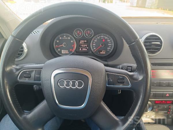 Grey Audi A3 2012 in Riga, with an engine capacity of 1.20 L and mileage of 206 thousand km for 5600 €, photo 11 on AUTOMOTO.COM.LV