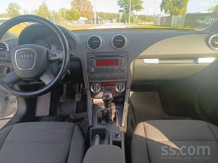 Grey Audi A3 2012 in Riga, with an engine capacity of 1.20 L and mileage of 206 thousand km for 5600 €, photo 12 on AUTOMOTO.COM.LV