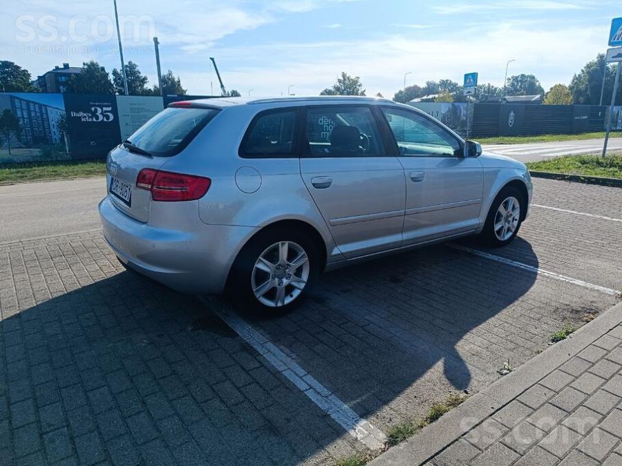 Grey Audi A3 2012 in Riga, with an engine capacity of 1.20 L and mileage of 206 thousand km for 5600 €, photo 29 on AUTOMOTO.COM.LV