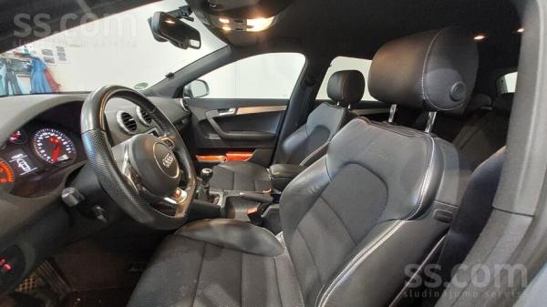 Grey Audi A3 2012 in Riga, with an engine capacity of 1.40 L and mileage of 210 thousand km for 6700 €, photo 5 on AUTOMOTO.COM.LV