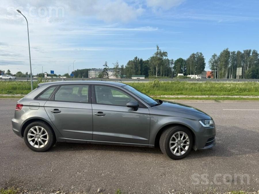 Grey Audi A3 2013 in Jekabpils, with an engine capacity of 1.60 L and mileage of 329 thousand km for 7000 €, photo 5 on AUTOMOTO.COM.LV
